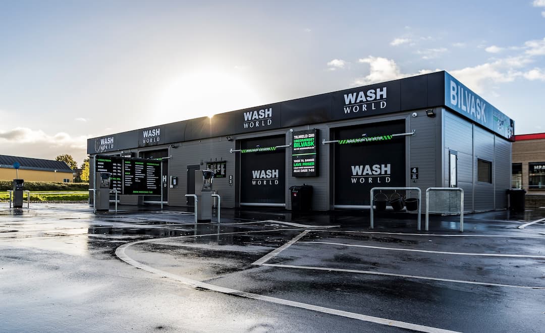 Wash World: Find vaskehal tæt på dig - vi er i hele Danmark